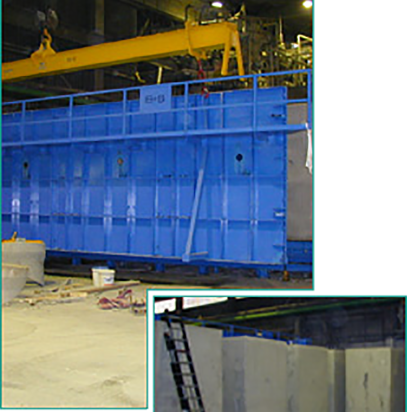 Betonbehälter - Formenbau - B+S Engineering