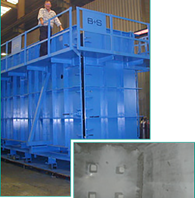 Betonbehälter - Formenbau - B+S Engineering