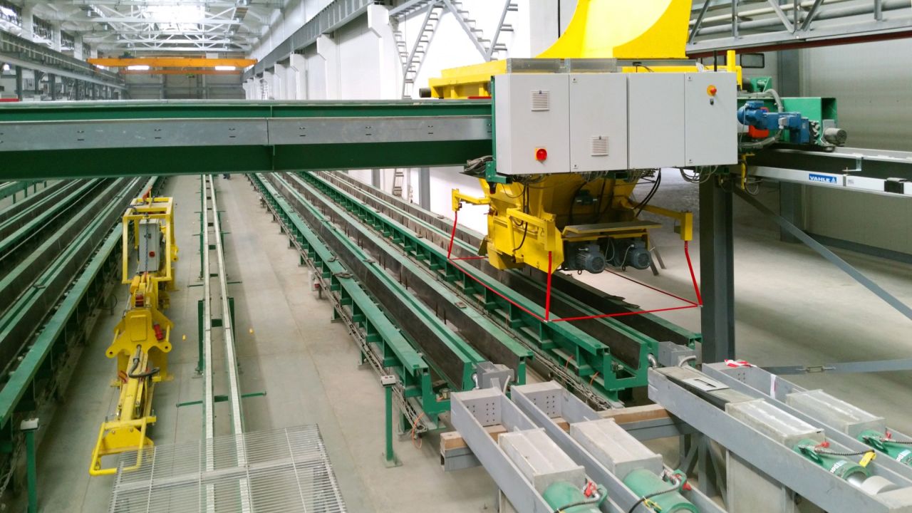 Concrete sleepers - Moulds - B+S Engineering