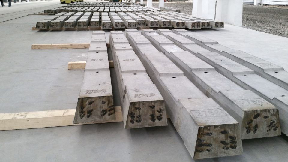 Concrete sleepers - Moulds - B+S Engineering