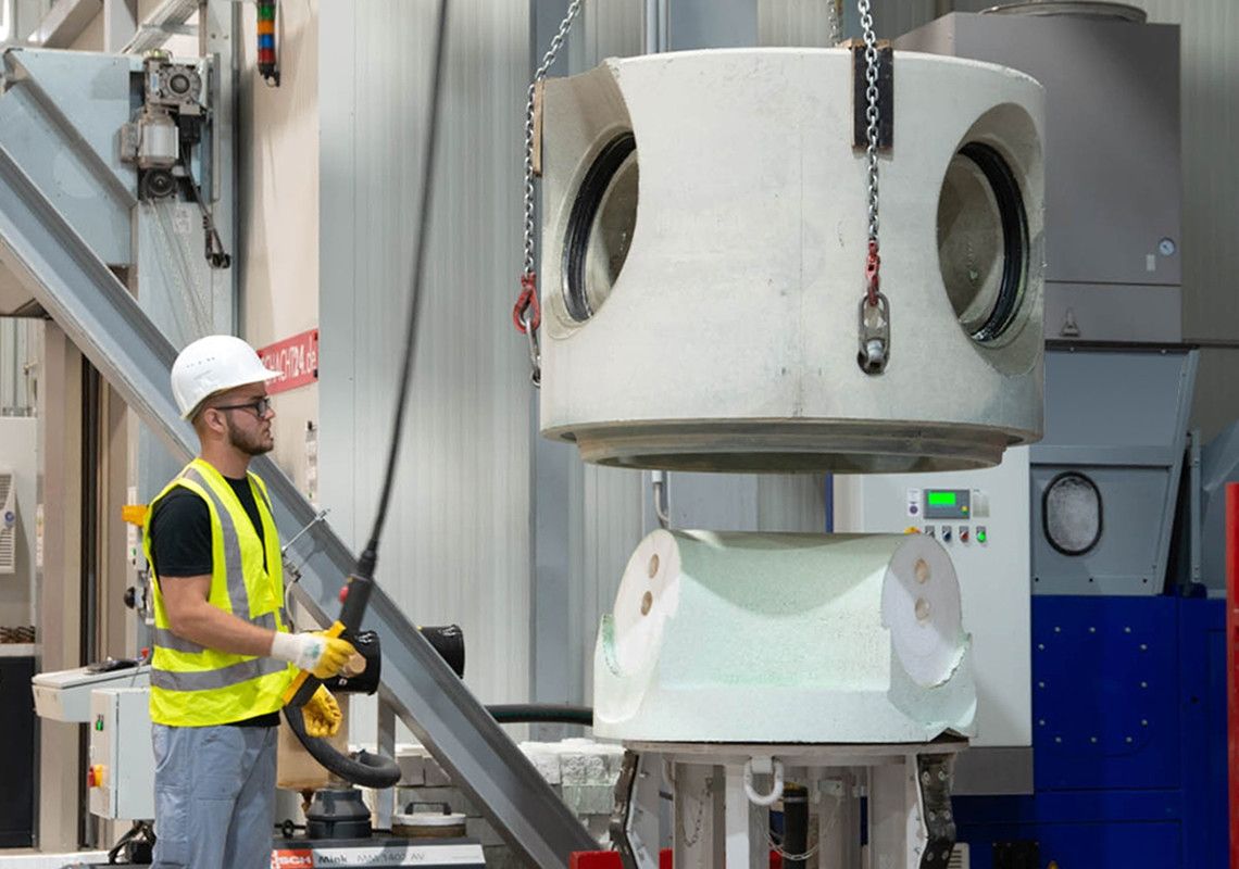 Concrete manholes - Machines - B+S Engineering