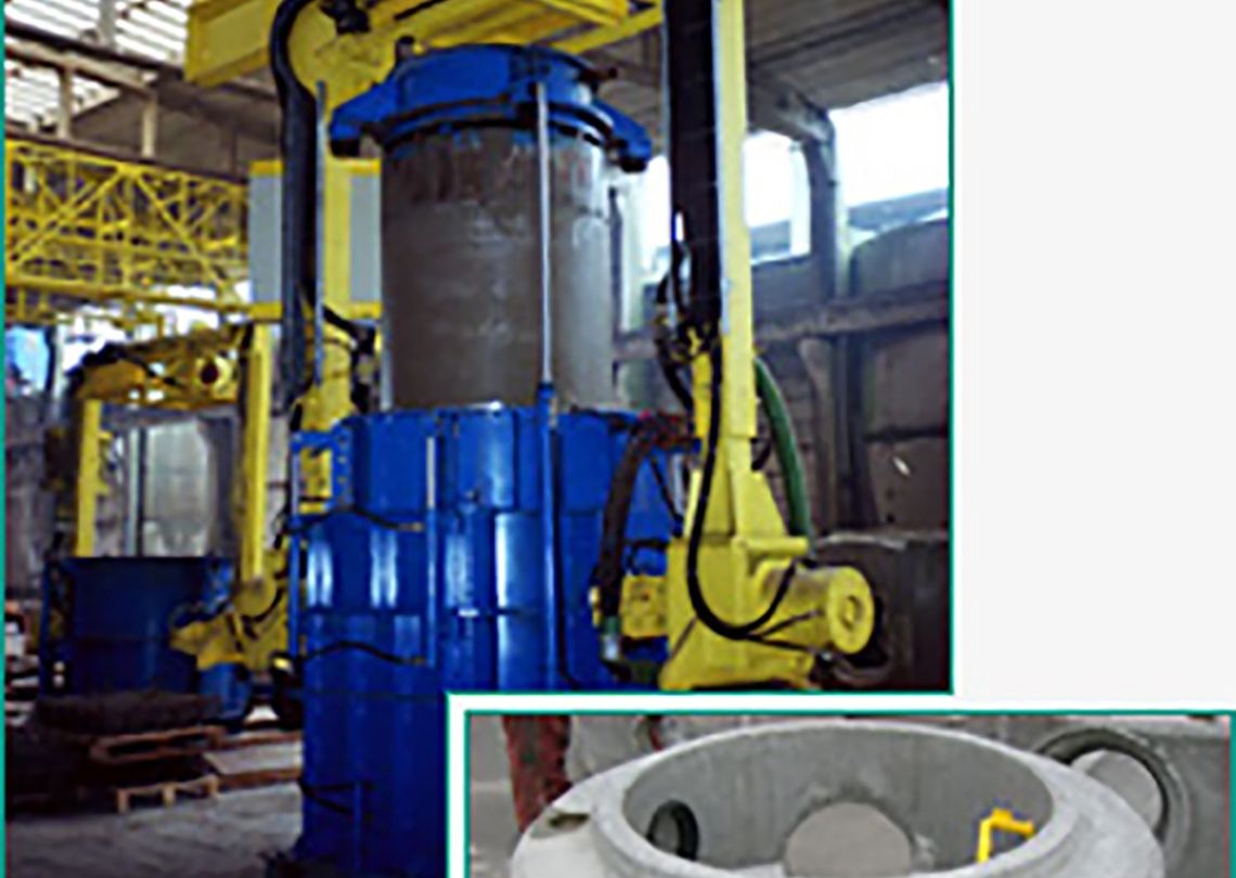 Concrete manholes - Machines - B+S Engineering